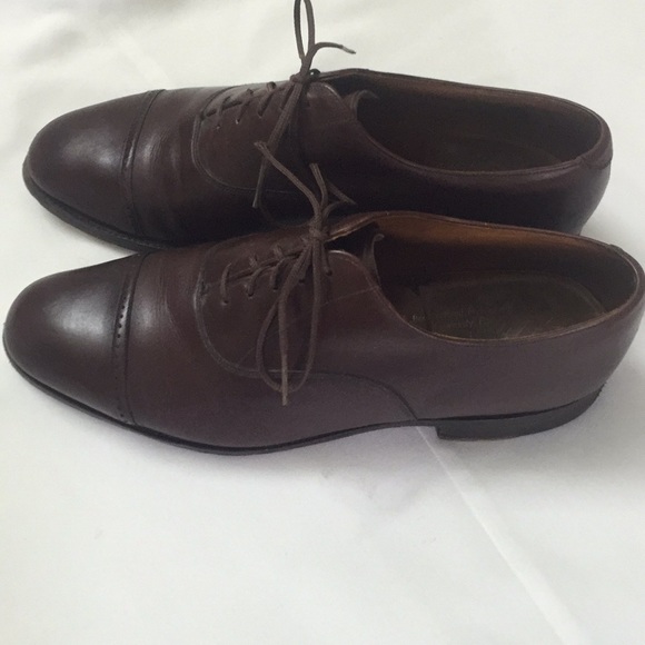 Lord & Taylor | Shoes | Men Lord N Taylor Leather Cap Toe Shoes Size ...